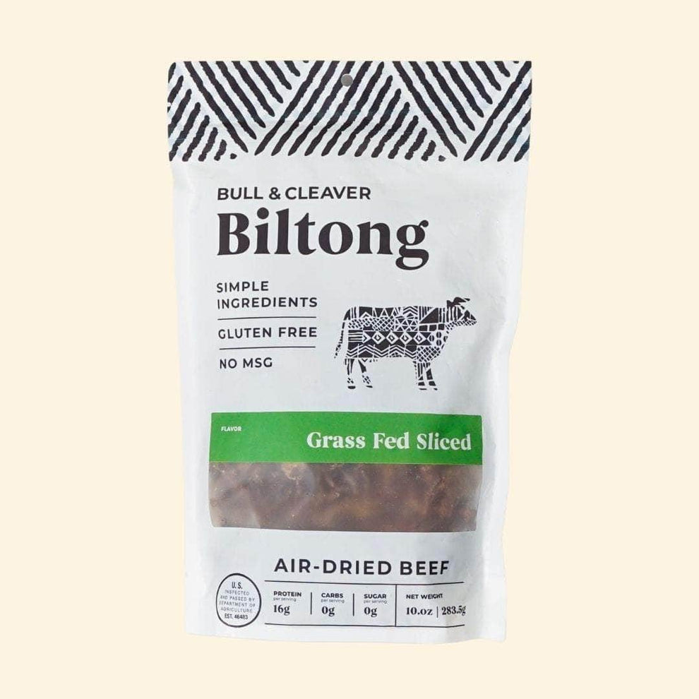 Grass Fed Biltong | South African Beef Biltong | Bull & Cleaver – Bull ...